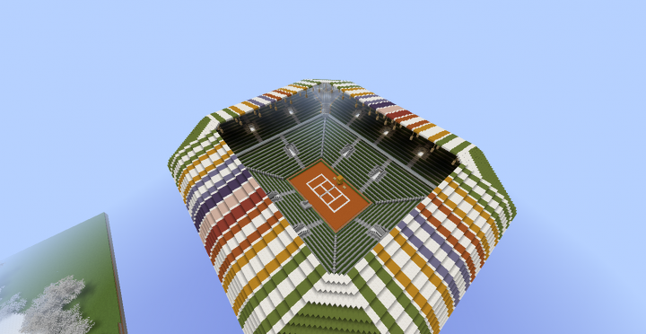 Tennis Court Minecraft Map