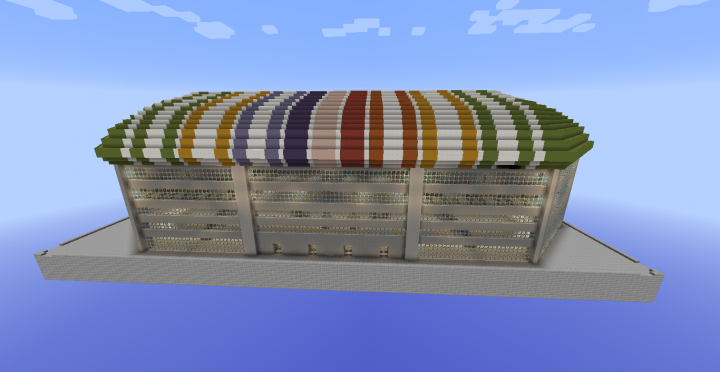 Tennis Court Minecraft Map