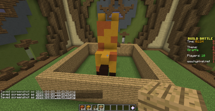 Animals! Giraffe! Minecraft Map