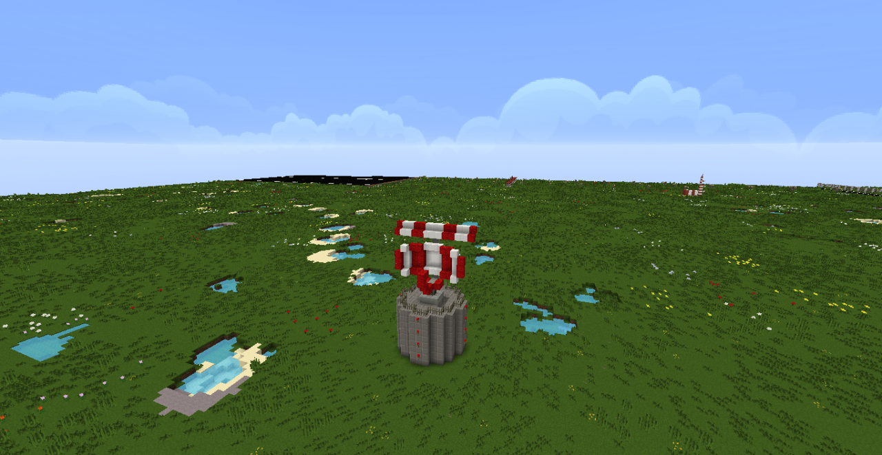 Airport Runway + Taxiways Minecraft Map