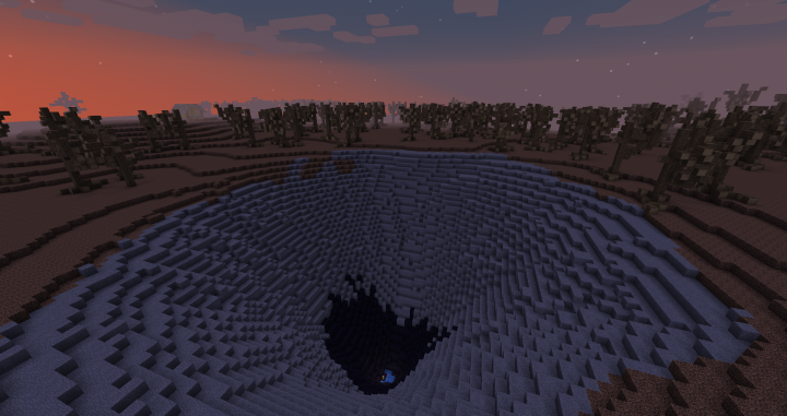 The Barrenlands Survival (Custom Terrain) 1.9.X Minecraft Map