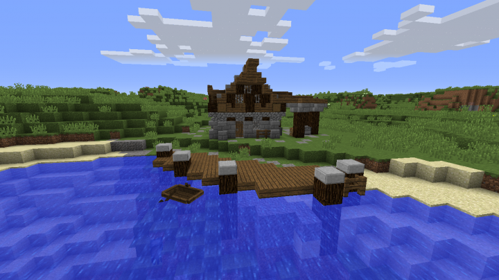 HOUSE OF FISHERMAN Minecraft Map