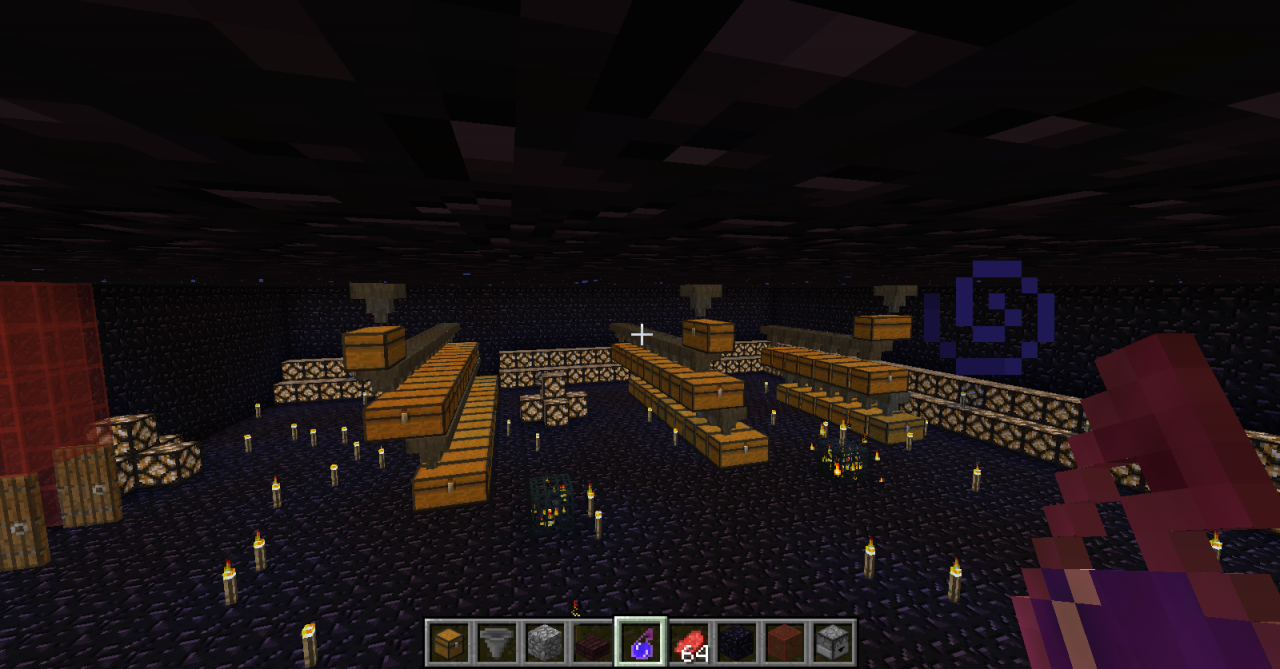 Corner Claim Factions base With many Grinders Minecraft Map