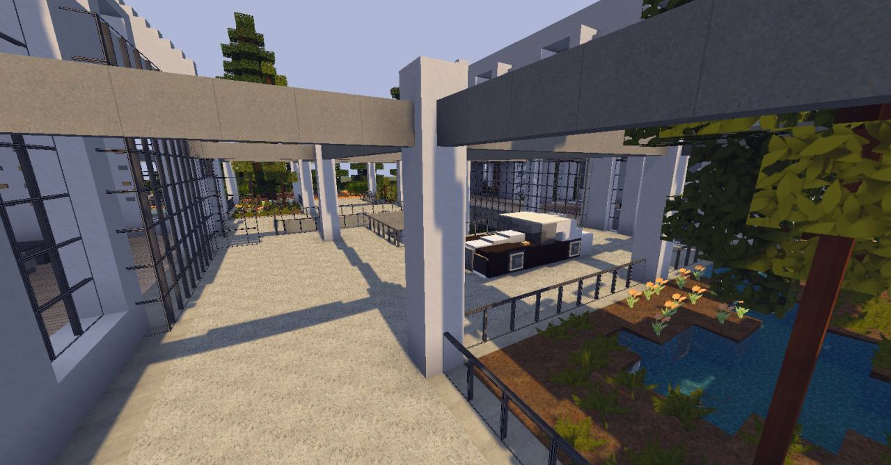 Modern House 2 Minecraft Map