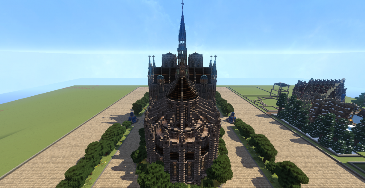 Borealis Cathedral Minecraft Map