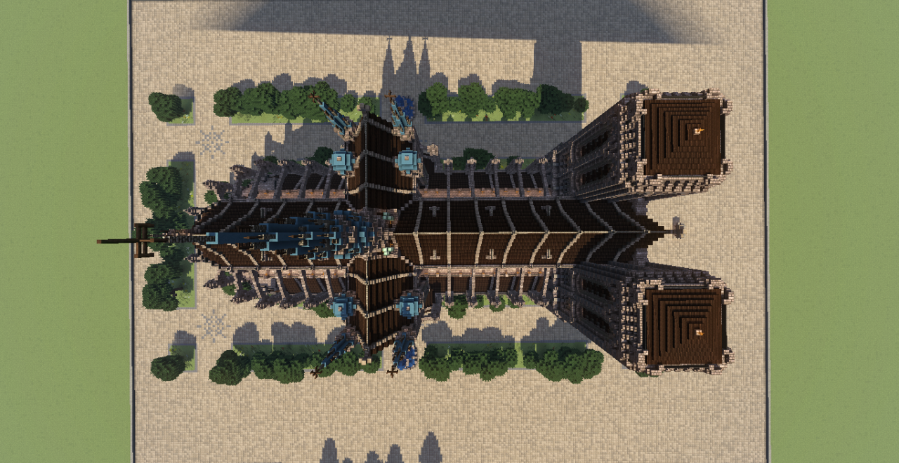 Borealis Cathedral Minecraft Map