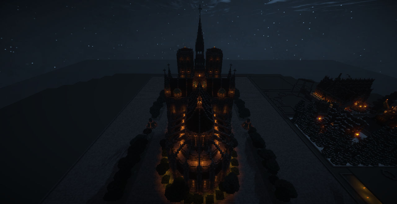 Borealis Cathedral Minecraft Map