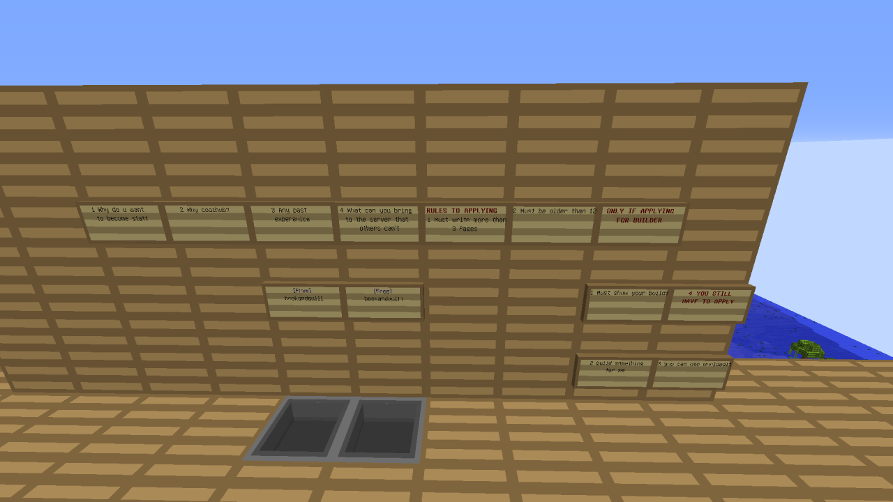 Coalhub20[needs all staff] Minecraft Server