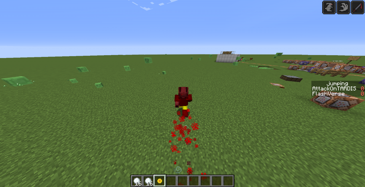 The Flash in Minecraft 1.9 Minecraft Map
