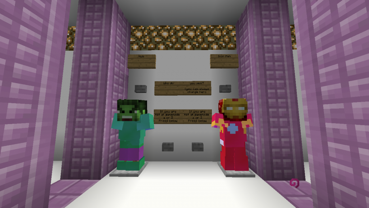 Superheroes map Minecraft Map