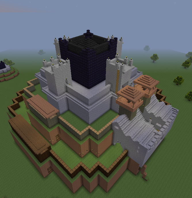 Terrace Castle Minecraft Map