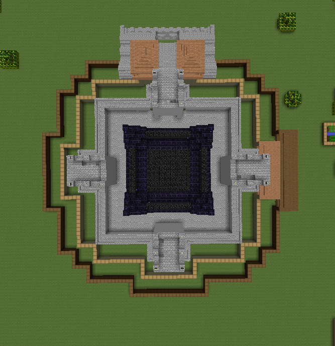 Terrace Castle Minecraft Map