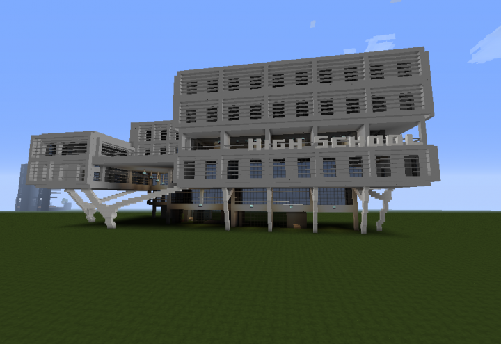 Modurn Hie Skool Minecraft Map