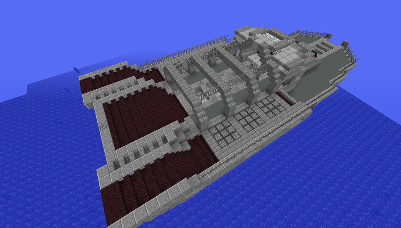 Traverser-class Minelayer Minecraft Map