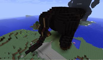 Darcy the giant Dachshund Minecraft Map