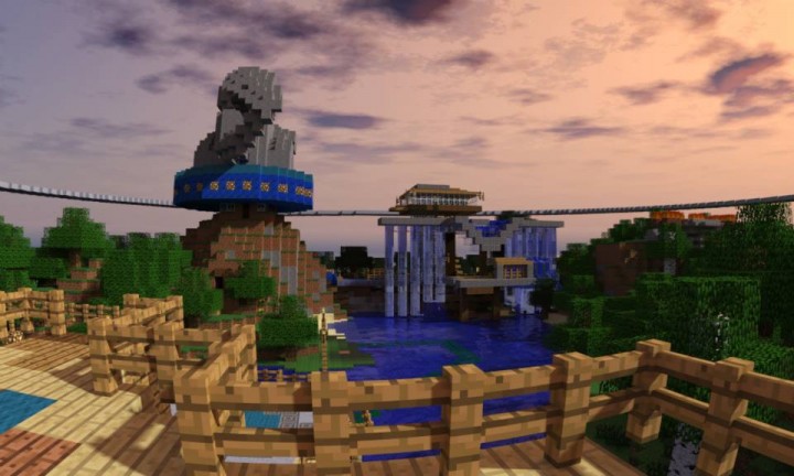 Taka Tikia, the Tiki village Minecraft Map