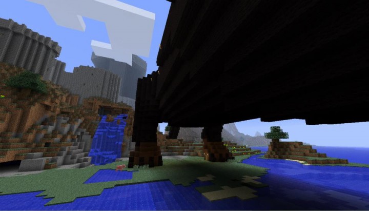 Darcy the giant Dachshund Minecraft Map