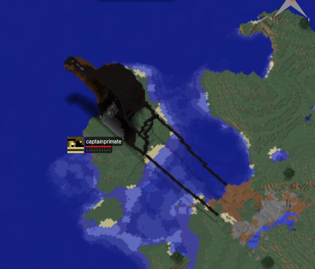 Darcy the giant Dachshund Minecraft Map