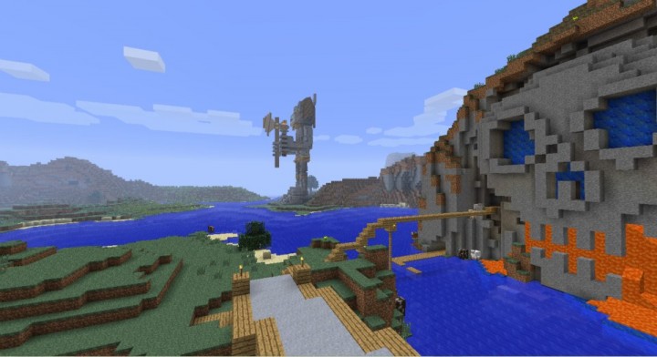 Taka Tikia, the Tiki village Minecraft Map