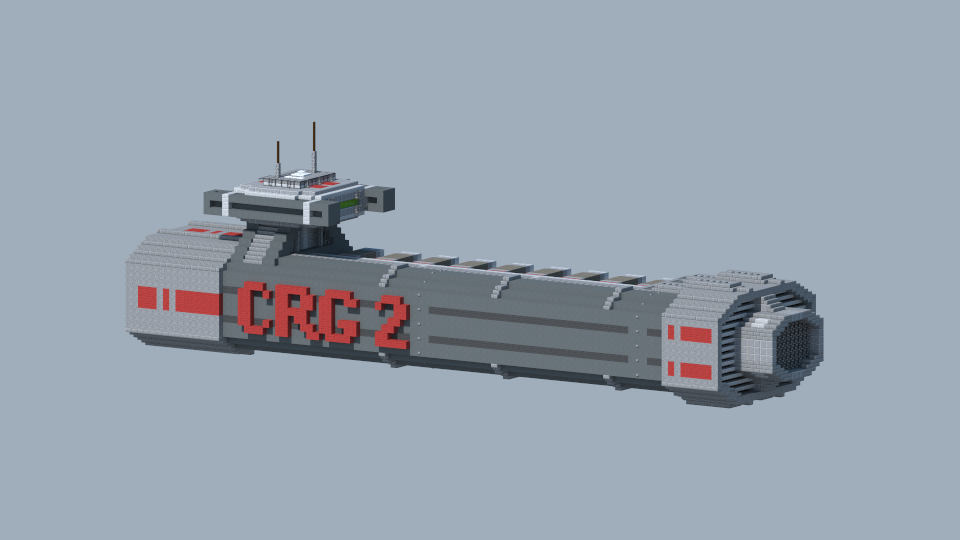 CRG 2 || Upgraded Cargo Spaceship Minecraft Map