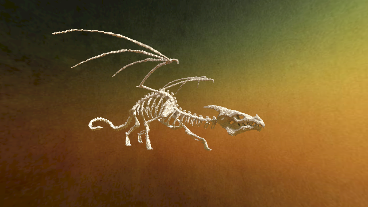 Dragon Skeleton by Ichi Minecraft Map