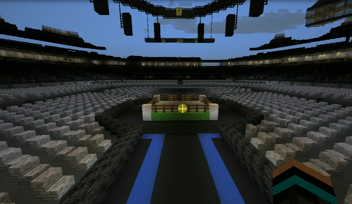 WWE Wrestlemania 32 Minecraft Map