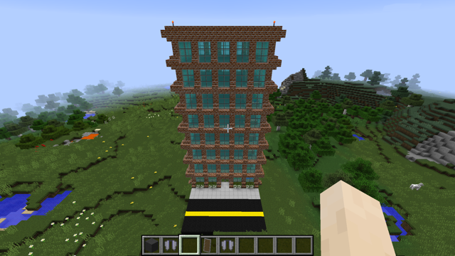 Small Brick Apartment Minecraft Map