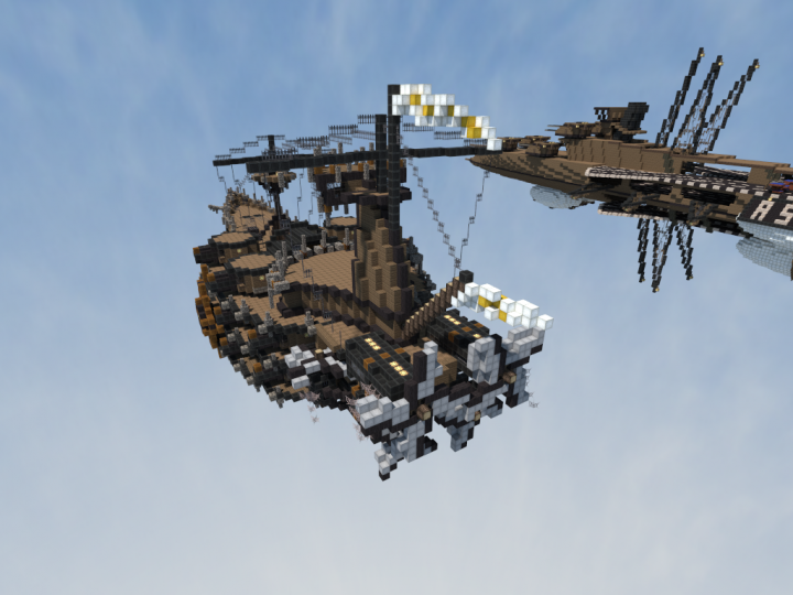 Myrmidon-class Heavy Cruiser (with Instructions) Minecraft Map