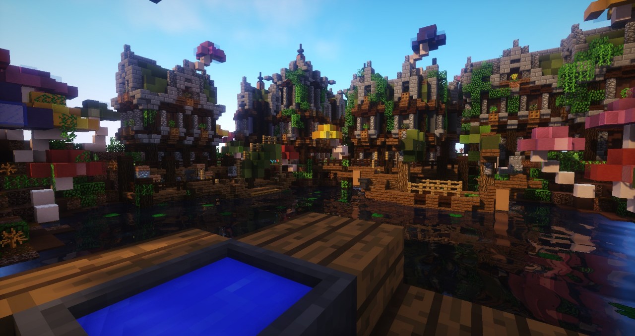 Fantasy Inspired Village :: @DanJGames Minecraft Map