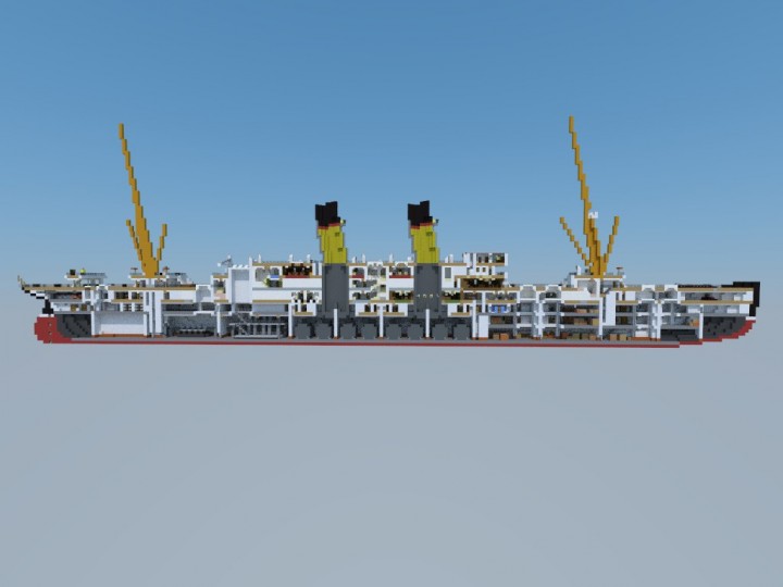 Liner SS Brandenburg Minecraft Map
