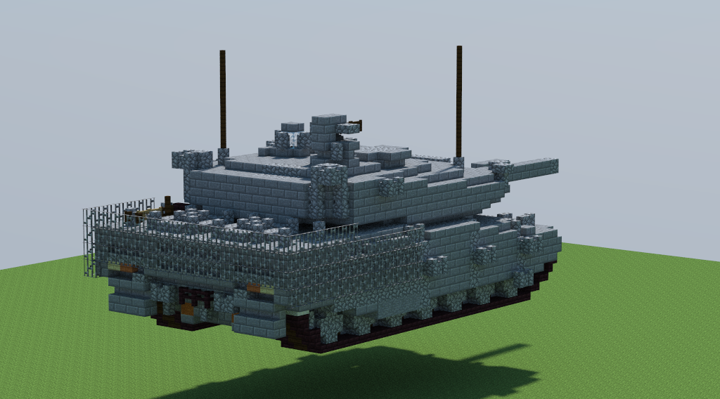 Germany M.B.T Leopard 2A4 (4:1) Minecraft Map
