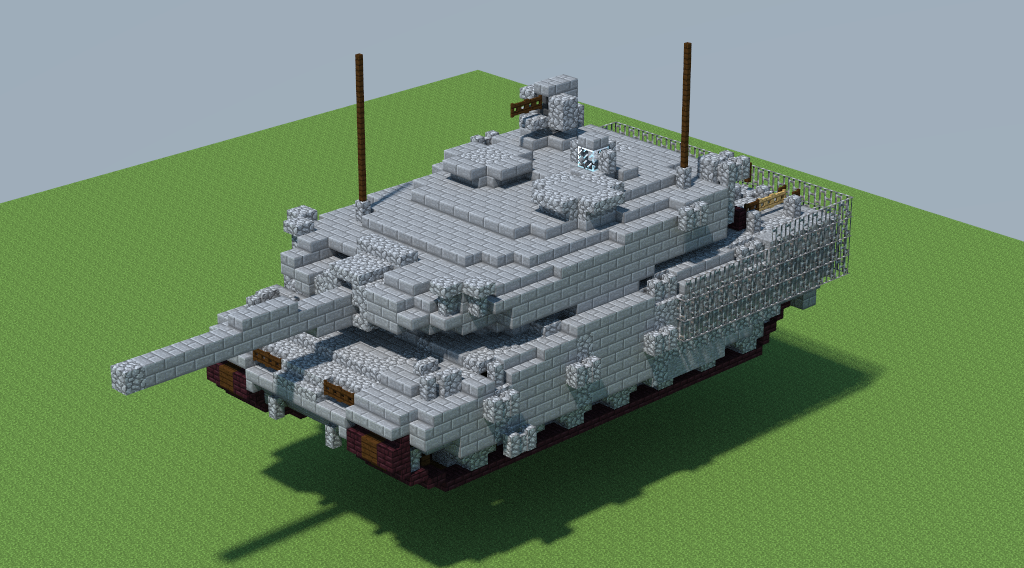 Germany M.B.T Leopard 2A4 (4:1) Minecraft Map