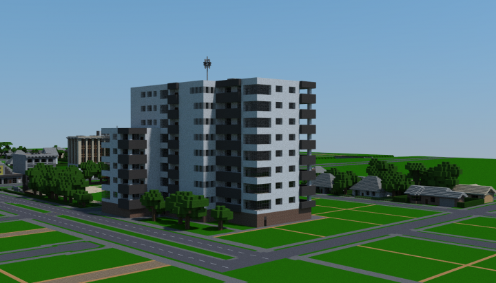 Realistic Apartment Complex: 200th Subscriber Special - LPC Minecraft ...