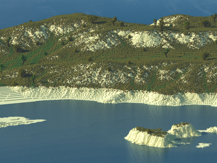 Agapito Coast [1k x 1k Custom Terrain] Minecraft Map