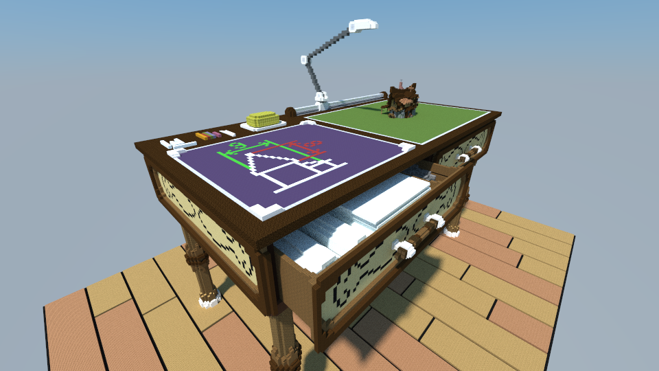 Modelers Table Minecraft Map