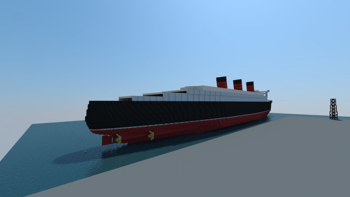 RMS Queen Mary (New Project for 2016) Minecraft Map