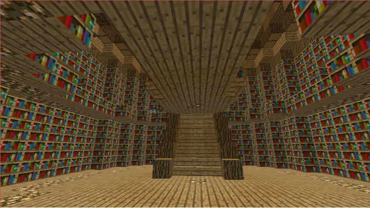 Divinity Server Public Library Minecraft Map