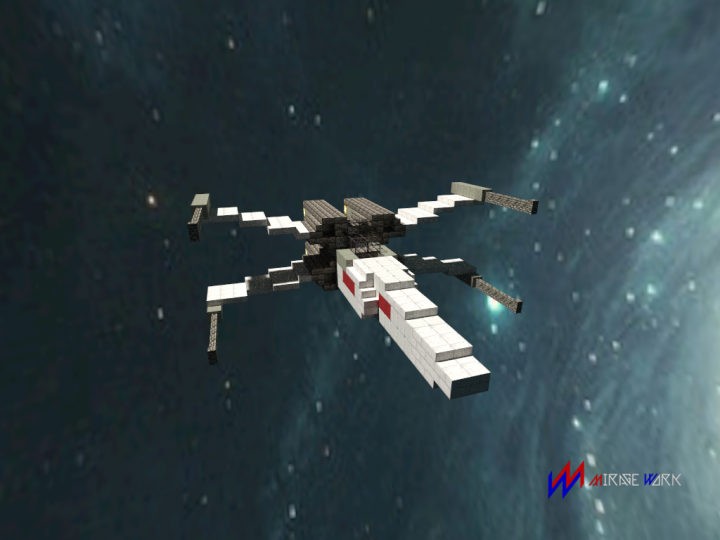Star wars starfighter x-wing Minecraft Map