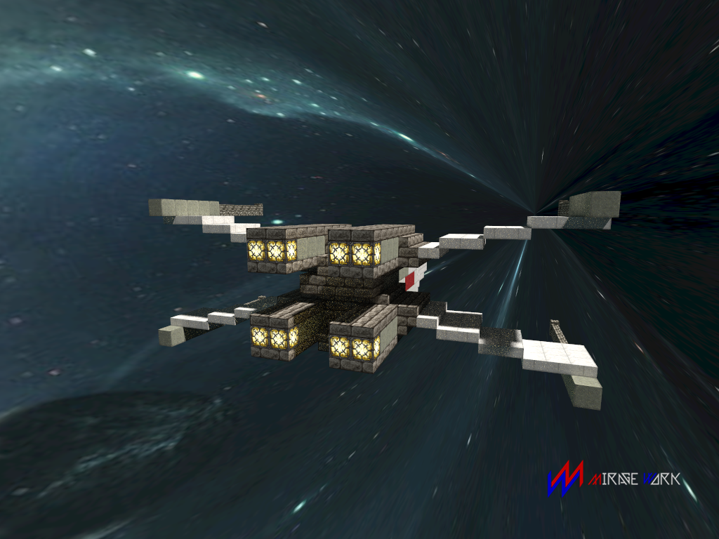 Star wars starfighter x-wing Minecraft Map