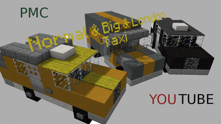 Taxi | Normal & Big & London styled Minecraft Map