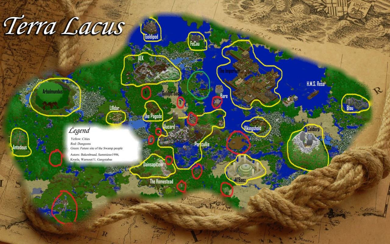 Terra Lacus [Adventure map] Minecraft Map