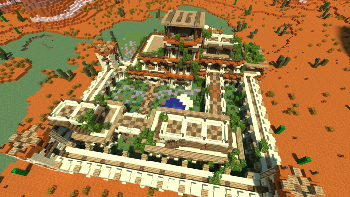 Desert Oasis Minecraft Map