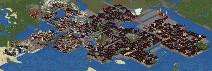 Shiro's city Minecraft Map