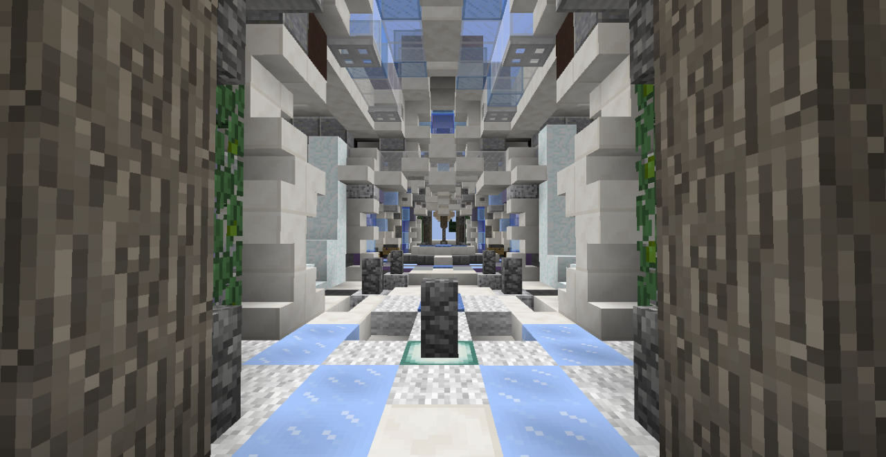 Ice Spawn Minecraft Map