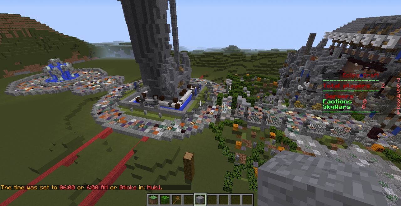 Eclipse NetWork Server. Minecraft Map