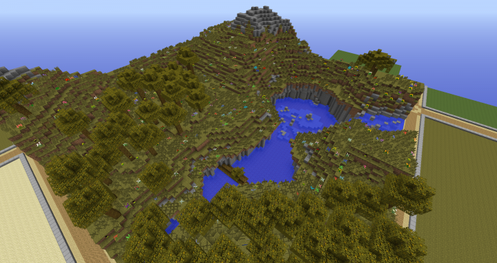 Landscaping Minecraft Map