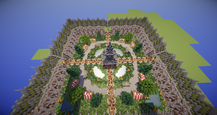 Faction or Survival Spawn // leberkaslp// Minecraft Map