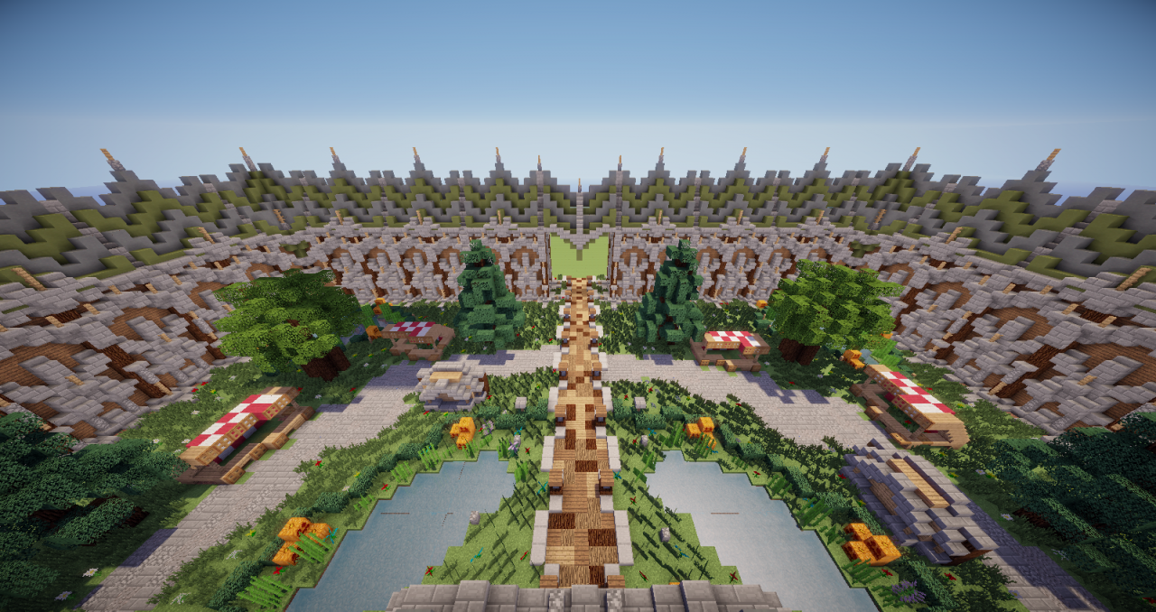 Faction or Survival Spawn // leberkaslp// Minecraft Map