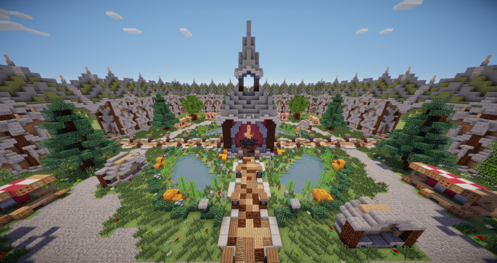 Faction or Survival Spawn // leberkaslp// Minecraft Map