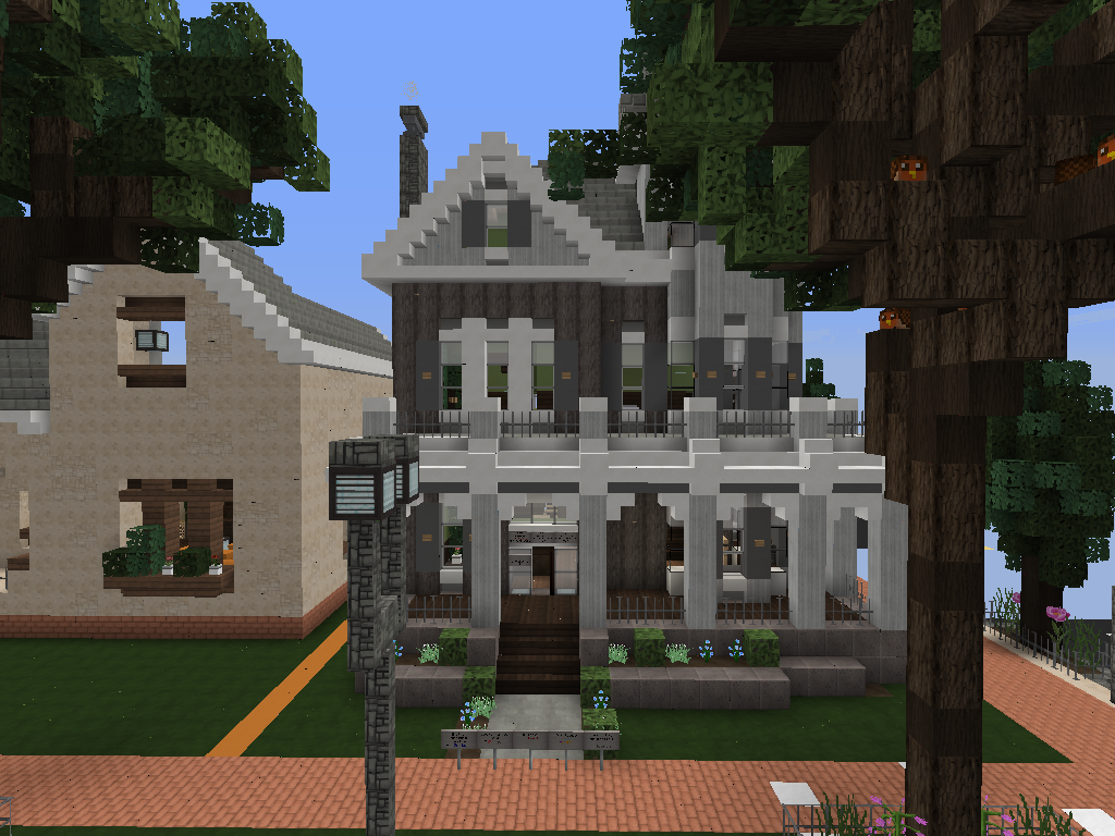 Queen Anne Home Minecraft Map